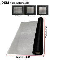 China Window Door Screens PVC Coated Fiberglass Mosquito Mesh for sale
