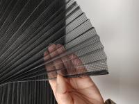 China Price Guarantee 18mm Fold Height Plisse Insect Screen Uv Resistant and DIY Installation for Protection for sale