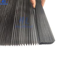 China Folding-Screen--Suppliers Width 3m Plisse Insect Screen Easy To Clean Made With 100 Percent Polyester Material Suitable For Interior doors for sale