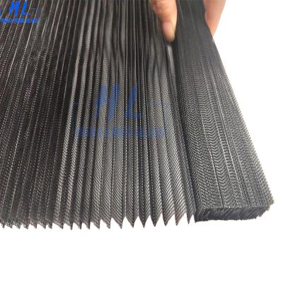 China Folding-Screen--Suppliers Width 3m Plisse Insect Screen Easy To Clean Made With 100 Percent Polyester Material Suitable For Interior doors for sale