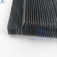 China Plisse Insect Screen compact and insect screen system designed for easy handling Retractable Anti - Mosquito Fly Screen for sale