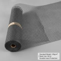 China Standard Weight 120g per square meter Fiberglass Insect Screen Mesh Size 18 by 16 and Durable Window Door Insect Protection Material for sale