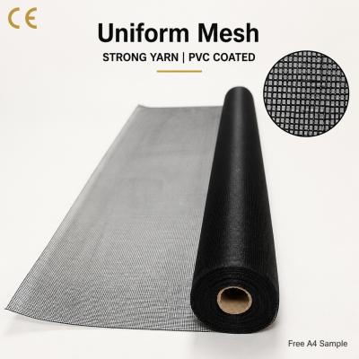China Standard Weight 120g per square meter Fiberglass Insect Screen Mesh Size 18 by 16 and Durable Window Door Insect Protection Material for sale