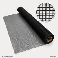 China DURABLE 14X14 MESH 80G BLACK HIGH-STRENGTH FIBERGLASS WINDOW SCREEN NETTING FABRIC FOR WINDOWS LIVING ROOM WINDOW SCREEN for sale