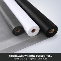 China Length per Roll 100m Fiberglass Insect Screen Offering High Durability and UV Resistance Designed for Industrial Commercial for sale