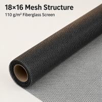 China Brand New18*16 Mesh 75g Gray Durable & Tear-Resistant Window Mosquito Screen Fly Curtain Bedroom Window Mesh for sale