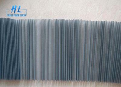 China 18mm Folding Height 20x20 Mesh UV Resistance Pleated Insect Screen for Windows and Doors for sale