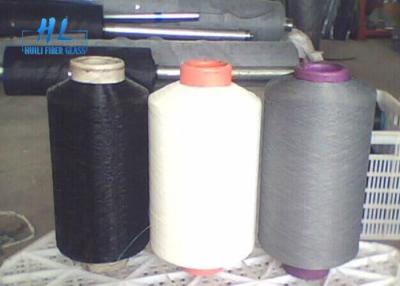 China Customized 34tex 1/0 Fiberglass Yarn PVC Coated for Surface Treatment for sale