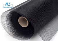 China Easy To Clean Fiberglass Insect Screen Black And Grey Color Used For Buildings for sale