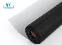 China 18*16 115g Fiberglass Insect Screen Black Color Noncombustible Rust Proof for sale
