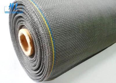 China 18*16 Fiberglass Insect Screen PVC Coated Grey Color With Long Using Life for sale