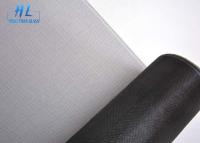 China 17*14 Black Color PVC Coated Fiberglass Mosquito Net For Preventing Insects for sale