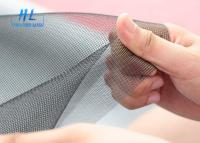 China 20*20 Mesh Grey Transparent Fiberglass Insect Screen For Residence for sale