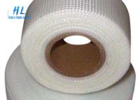 China Plain Woven Fiberglass Adhesive Mesh Tape Strength Alkali Resistant Heat Resistant Up To 500.C for sale