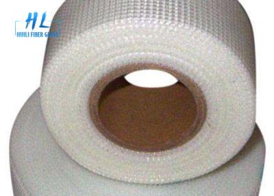 China Plain Woven Fiberglass Adhesive Mesh Tape Strength Alkali Resistant Heat Resistant Up To 500.C for sale
