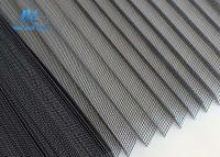 China 18*16 Plisse Insect Screen Grey Color Cold Resistant For Doors And Windows for sale