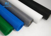 China Black Plain Weave Polyester Insect Screen - 300N/5cm Tensile Strength for sale