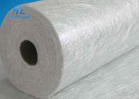 China Direct Roving E Glass Fiberglass Chopped Strand Mat Roll in 76mm Core Diameter White Color for sale