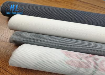 China 300N/5cm Tensile Strength Polyester Insect Screen In Black Plain Weave for sale