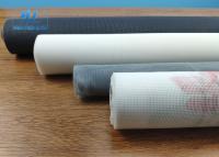 China Long Lasting Black Coated Polyester Fabric Fiberglass Insect Screen Roll Various Sizes for sale