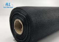 China 4ft*30m Black 120gsm Fiberglass Fly Screen With PVC Coating for sale