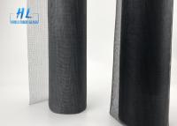 China 18*16 Black Fiberglass Fly Screen Netting Easy Install Multiple Sizes Hook Close UV resistant for sale
