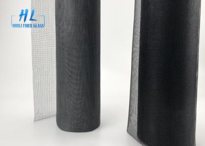 China 18*16 Black Fiberglass Fly Screen Netting Easy Install Multiple Sizes Hook Close UV resistant for sale