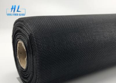 China Anti Mosquito 18*16 115g Grey PVC Coated Fiberglass Fly Screen for sale
