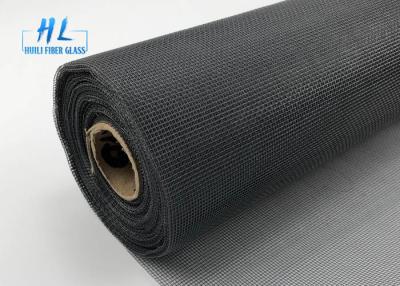 China 17*14 110g per m2 Black Fiberglass Insect Screen For Windows and Vents for sale