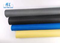 China Industrial Fiberglass Insect Screen With Closed Selvedge Edge for Varied Usage in Black/Grey/White/Green/Blue for sale