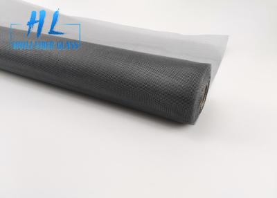 China 36 Inch Fiberglass Mosquito Net , Plain Weave Fiberglass Fly Screen Grey Color for sale