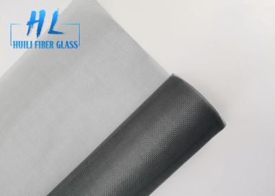 China 36 Inch 48 Inch Fiberglass Fly Screen PVC Coated Plain Weave Grey Color for sale