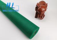 China Green Color Plain Weave Fiberglass Mosquito Net Against Flies 1m - 3m Width for sale