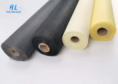 China Plain Woven Grey 1.4m x 50m Anti Mosquito Fiberglass Window Screen for sale
