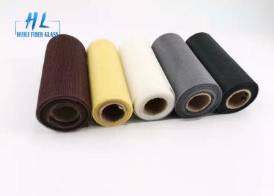 China Environmental 17*14 105gsm Fiberglass Insect Mesh Black Color for sale