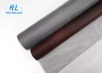China Waterproof Brown Color Fiberglass Insect Screen Mesh Against Mosquitoes for sale