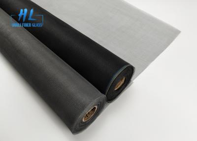 China Environmentally Friendly Fiberglass Mosquito Mesh in Black / Grey for sale