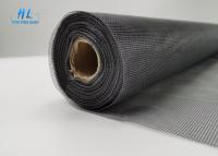 China 1.2m * 30m Roll 18*16 Mesh Fiberglass Fly Screen Grey PVC Coated for sale