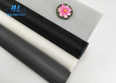 China Waterproof Plain Weave Fiberglass Fly Screen Green Special Color 0.011 Inches Hook Close Way for sale