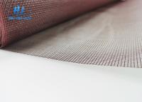 China Fire Resistant Fiberglass PVC Coated Mesh 18*16 Plain Weave for Mosquito Prevention 100m Rolls for sale