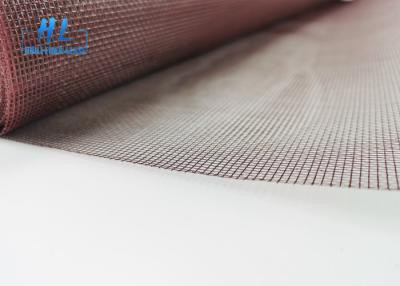China Fire Resistant Fiberglass PVC Coated Mesh 18*16 Plain Weave for Mosquito Prevention 100m Rolls for sale