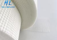 China Strength Plain Woven Fiberglass Mesh Tape with 30% Glue Content for sale
