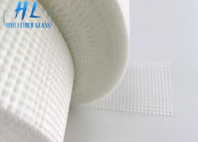 China Strength Plain Woven Fiberglass Mesh Tape with 30% Glue Content for sale