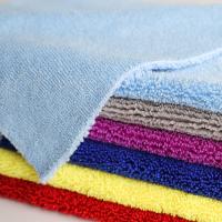 China 500gsm Super Soft Absorbent Microfiber Wash Cloth Car Cleaning Long And Short Pile for sale
