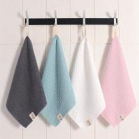China Soft Waffle 16*16'' Microfiber Cloth Towel Custom Logo Wash for sale