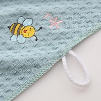 China Soft Waffle 16*16'' Microfiber Cloth Towel Custom Logo Wash for sale