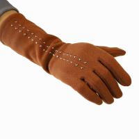 China Bulk Luxury Full Finger Winter Warm Gloves Rivet Texting Touch Screen for sale