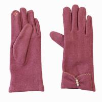 China Ladies Warm Windproof Gloves Elegant Peral Mittens Female Fashion Women for sale