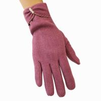 China Ladies Warm Windproof Gloves Elegant Peral Mittens Female Fashion Women for sale