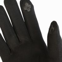 China Black Motorcycle 22 x 16cm Winter Warm Gloves Men And Women Wool Outdoor for sale